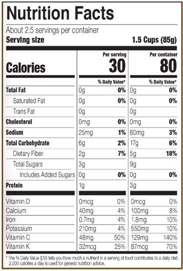 Shredded Red Cabbage - Taylor Farms