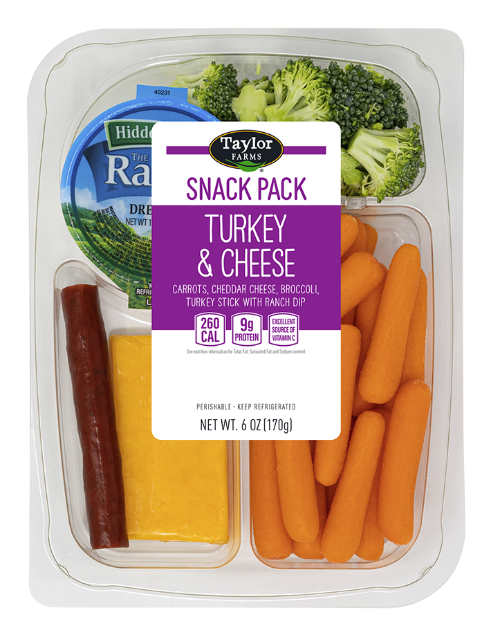 Turkey & Cheese Snack Pack - Taylor Farms