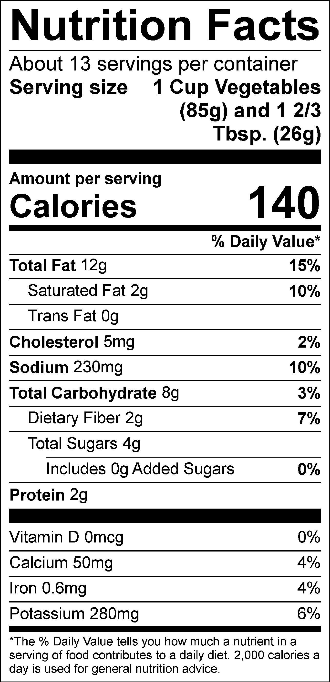 Vegetable Tray with Everything Ranch Dip 52oz | Taylor Farms