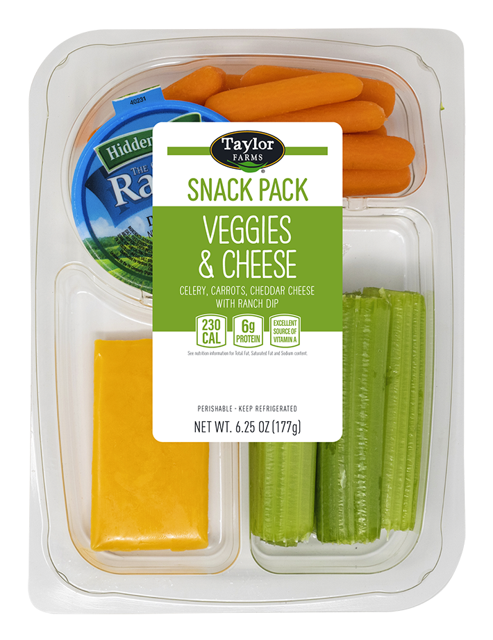 Veggies & Cheese Snack Pack - Taylor Farms